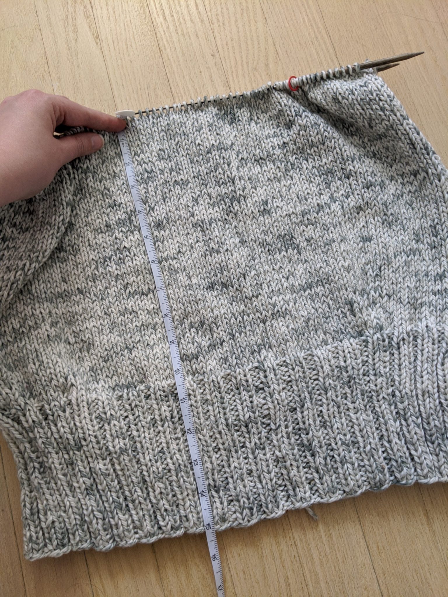 Seven Sisters KAL - Separating the Front and Back and Armhole Shaping ...