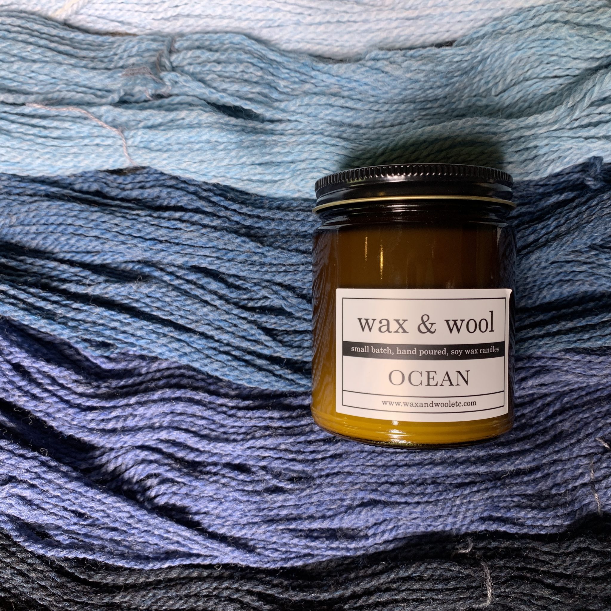 New Wax and Wool Candles, plus our suggested yarn pairings! - fibre space
