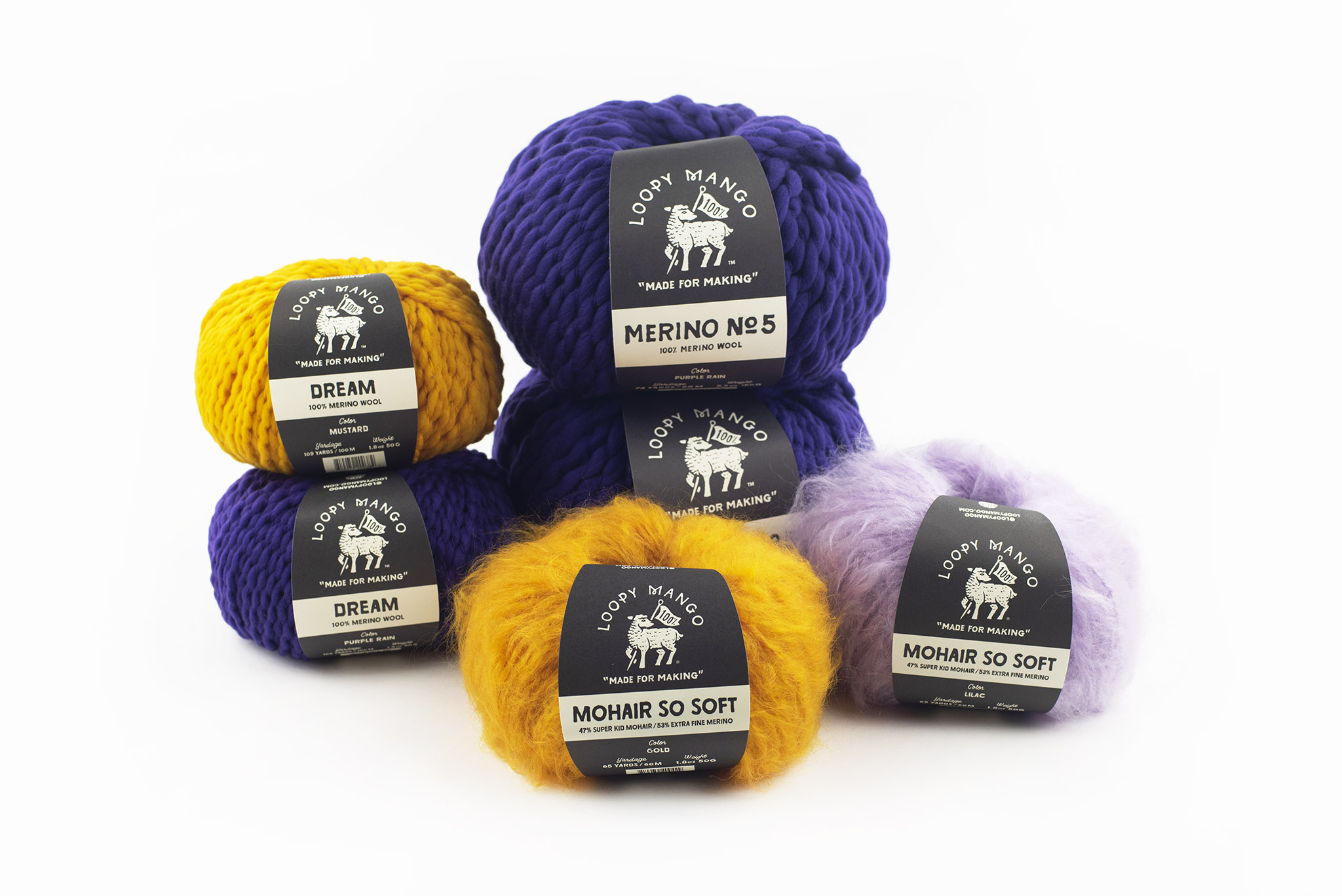 New Loopy Mango colors and patterns for winter! - fibre space