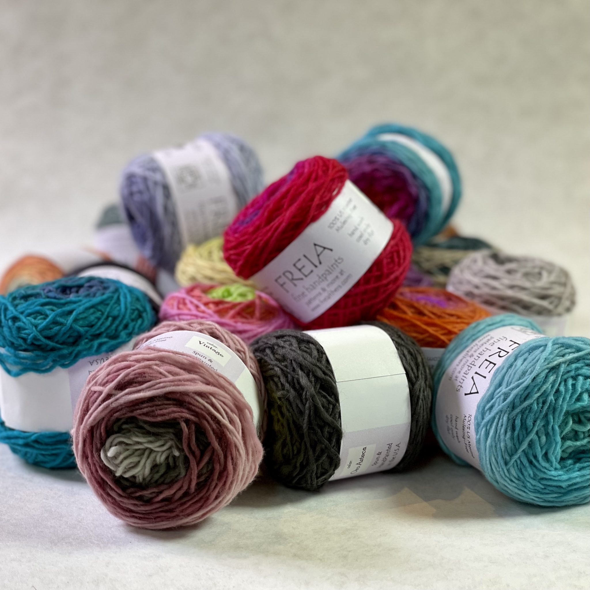 Just Landed! A big batch of delectable Freia Minikins and a new pattern ...