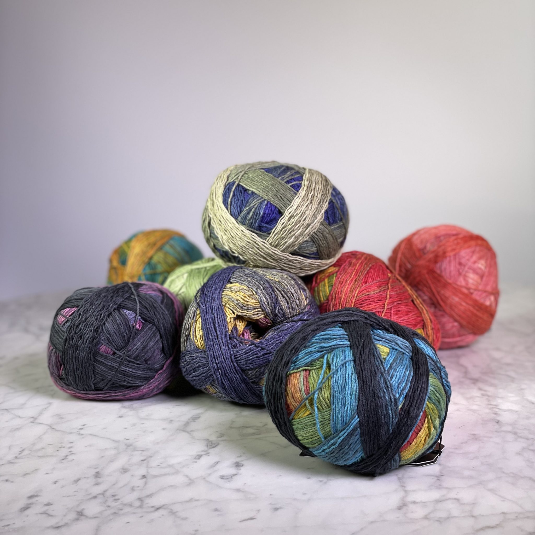 Color-changing spring knits with Zauberball Cotton! - fibre space