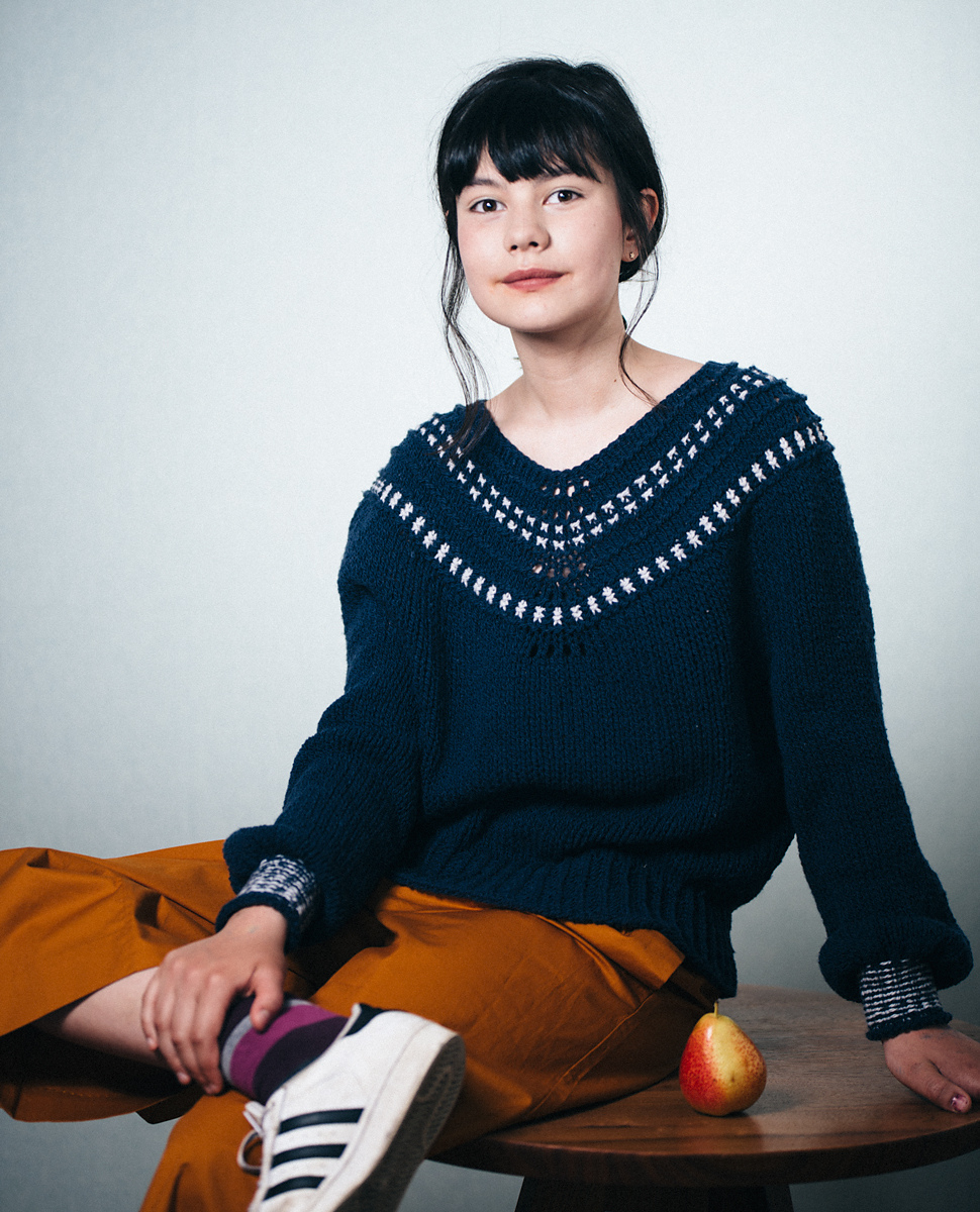 Must Make Monday: Dot Dot Dash Pullover - fibre space