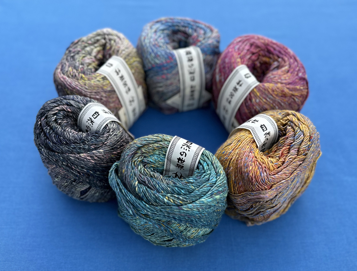 Just landed! Noro Uchiwa - fibre space