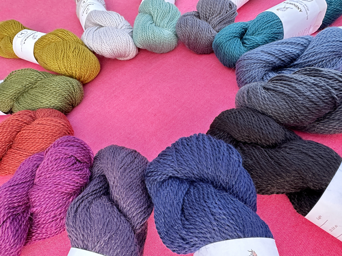 Just Landed - Kelbourne Woolens Andorra - fibre space