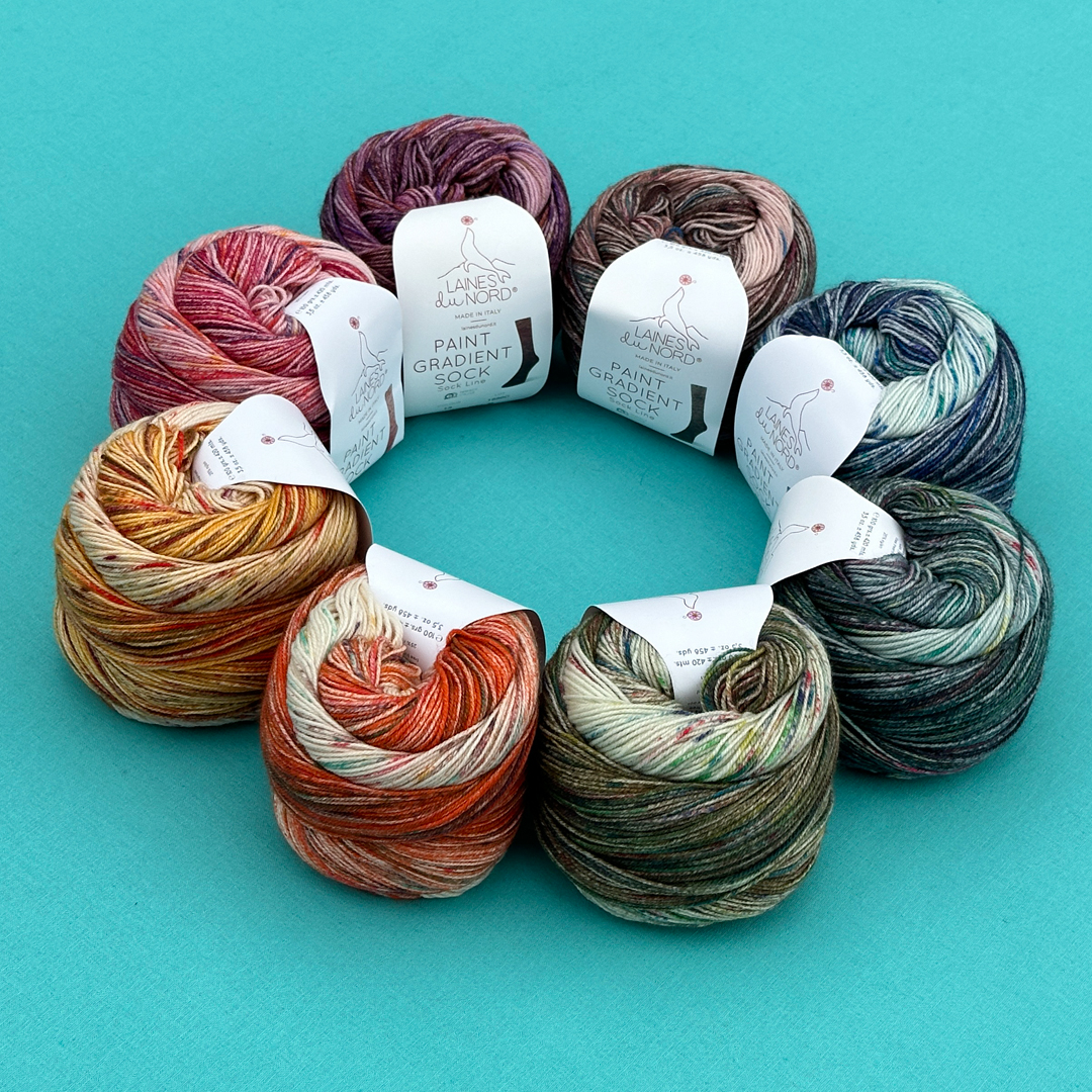 Just Landed: Laines du Nord Paint Gradient Sock Yarn - fibre space